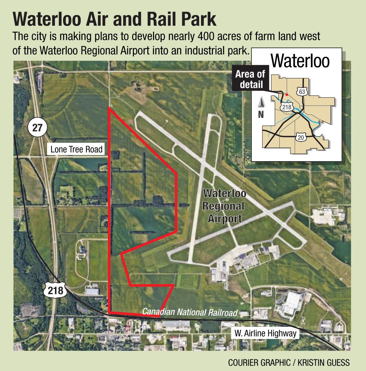 MidPort America Business Park in Waterloo, IA | Waterloo Regional Airport
